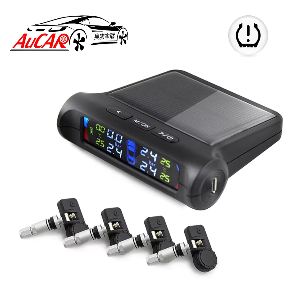 Best AuCAR LED Car Tire Pressure Monitoring System TPMS| Aucarauto