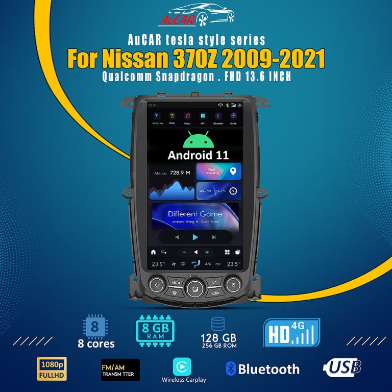OPEN BOX AUCARAUTO 13.6“ Tesla Android System Car Radio Multimedia GPS ...