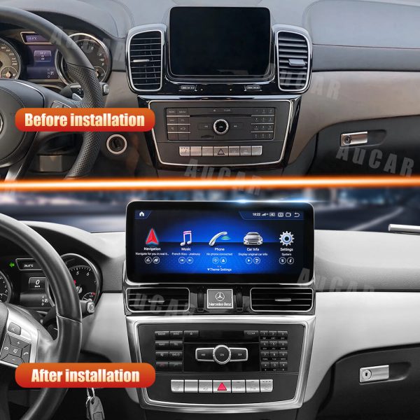 Best AuCAR Android Head Unit Car Video for Mercedes Benz| Aucarauto