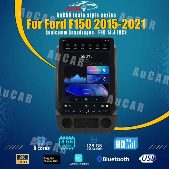 Aucar's Best Tesla Android 11 Aucar Ford F150 Android Module | Aucarauto