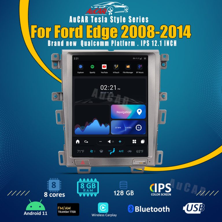 Aucar's Best Tesla Android 11 Aucar Ford Edge Android Module | Aucarauto