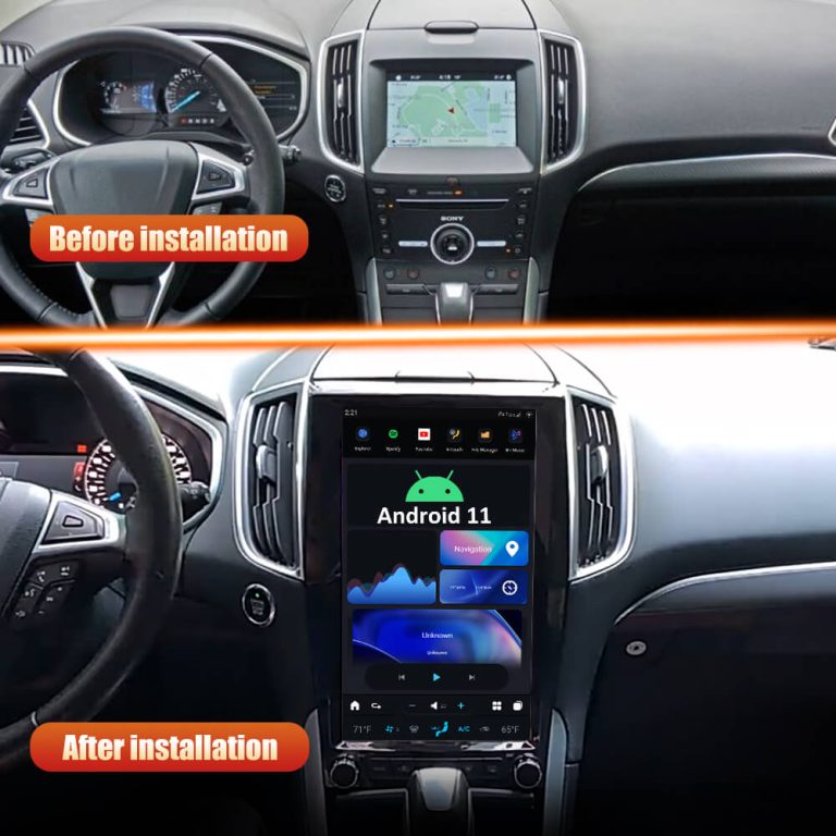 Aucar's Best Tesla Android 11 Aucar Ford Edge Android Module | Aucarauto