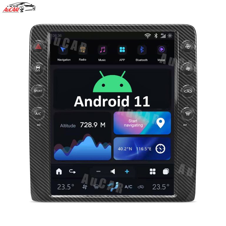 Aucar's Best Tesla Android 11 Aucar Dodge Challenger Android Module ...