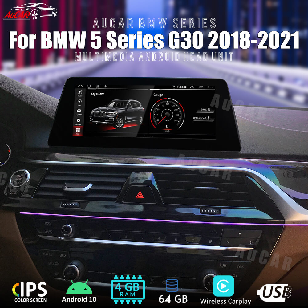 Aucar's Best Android 10 Aucar For BMW 5 Series G30 Android Module ...