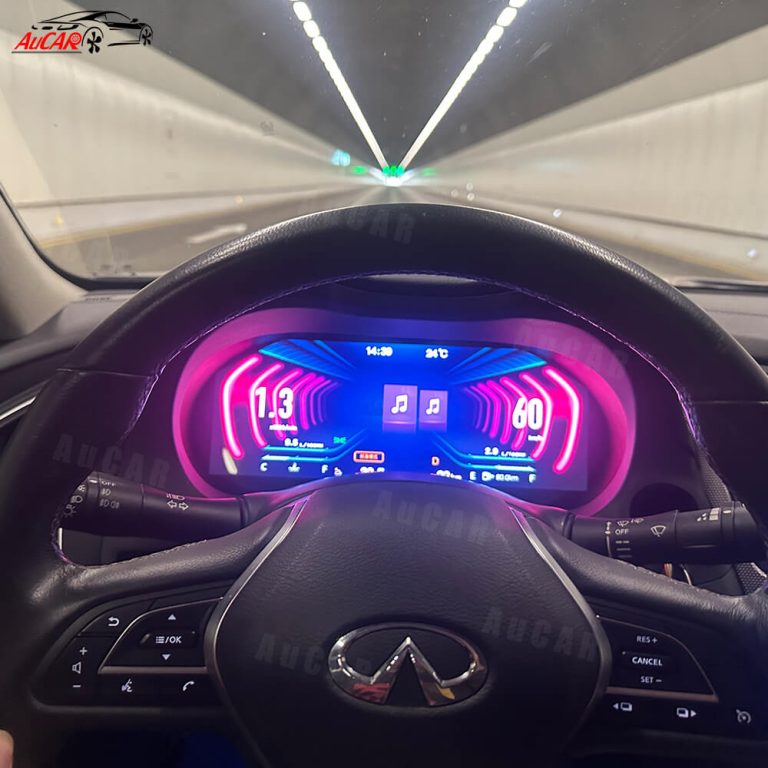AuCAR Linux Instrument Cluster for Infiniti Q50 Q60 2014-2023 LCD ...