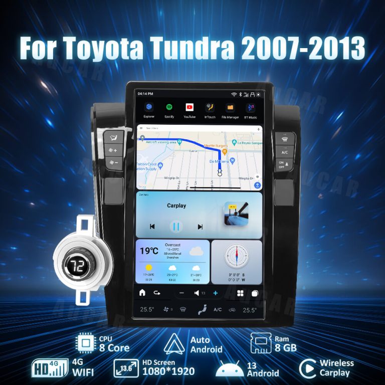Aucar's Best Tesla Android 13 Aucar Toyota Tundra 2007-2013 Android ...