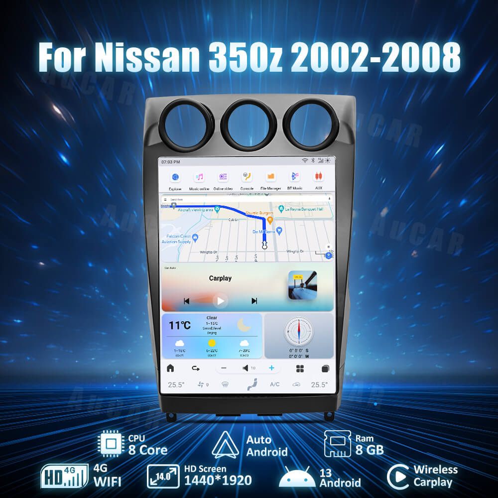 Aucar's Best Tesla Android 13 Aucar For Bentley Continental GT GTC ...