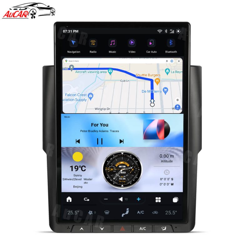 Aucar's Best Tesla Android 13 Aucar For Dodge RAM Android Module ...
