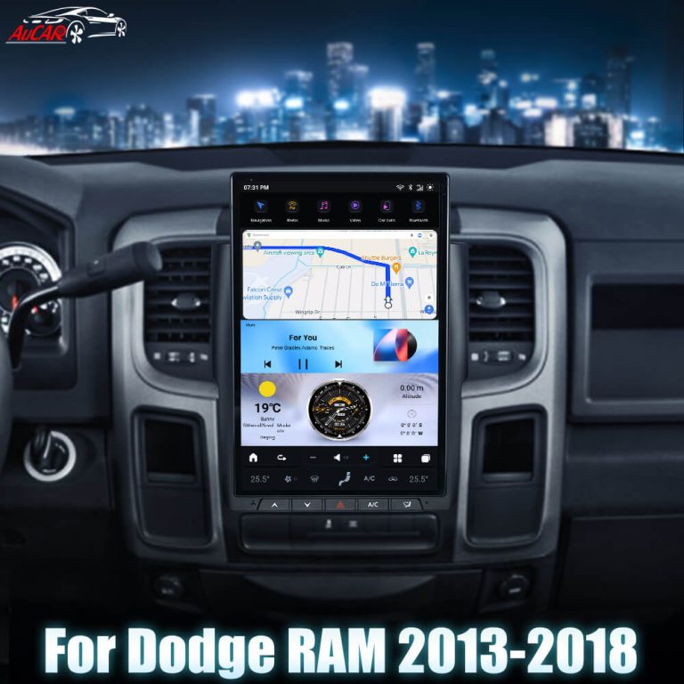 Aucar's Best Tesla Android 13 Aucar For Dodge RAM Android Module ...