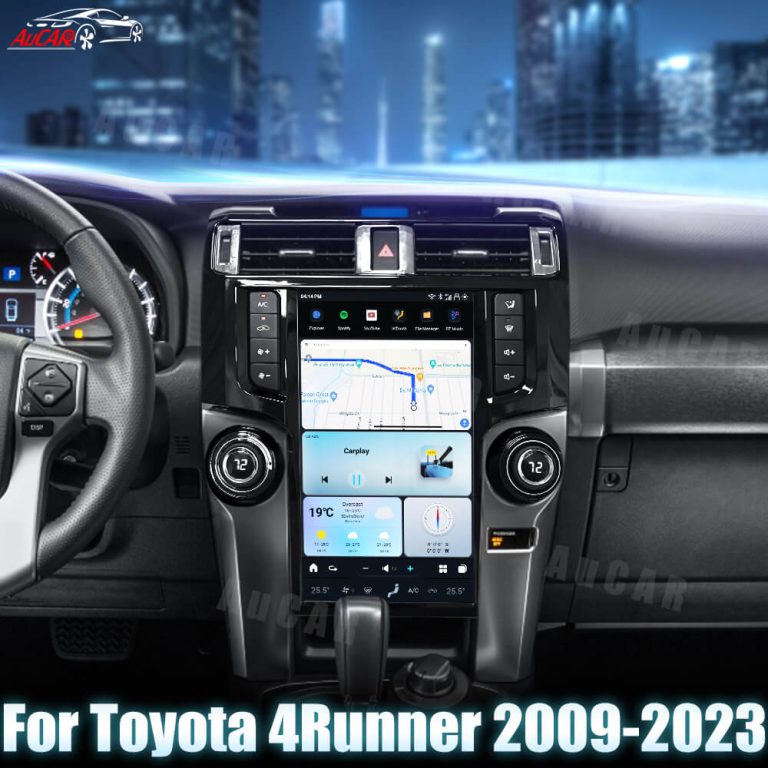 AuCAR Tesla style Android 13 13.6 inch Car Radio Multimedia GPS ...