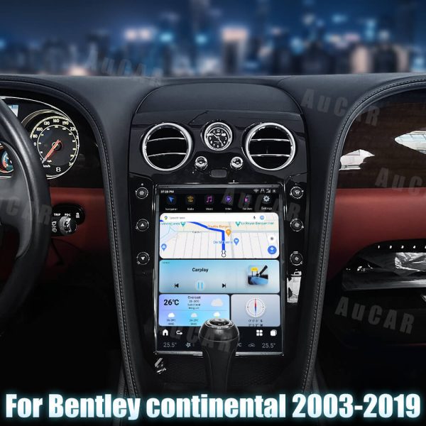 Aucar's Best Tesla Android 13 Aucar For Bentley Continental GT GTC ...