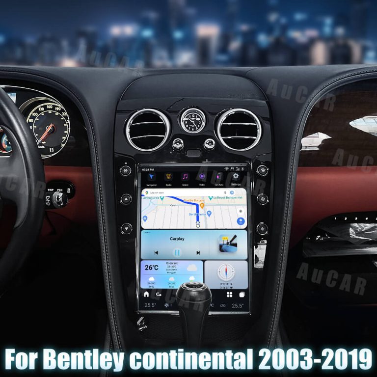 Aucar's Best Tesla Android 13 Aucar For Bentley Continental GT GTC ...