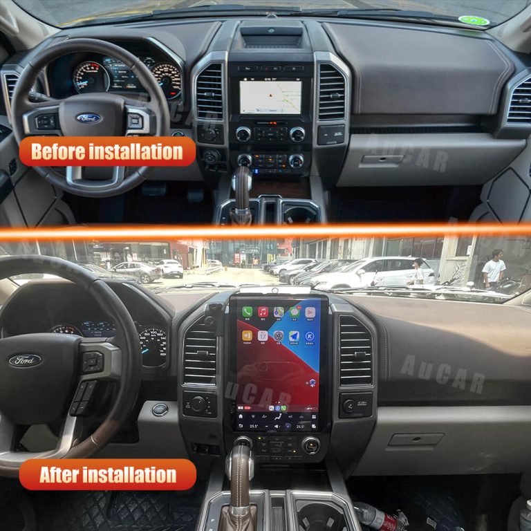 Best AuCar Android T-Style Car Video for Ford Expedition 2018 2019 2020 ...