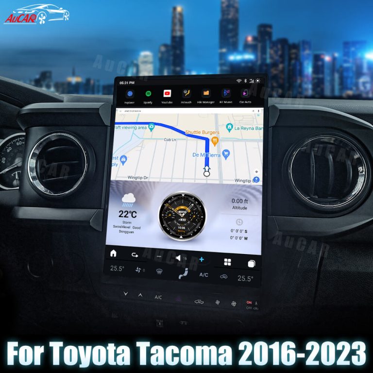 Aucar's Best Tesla Android 13 Aucar Toyota Tacoma 2016-2023 Android ...