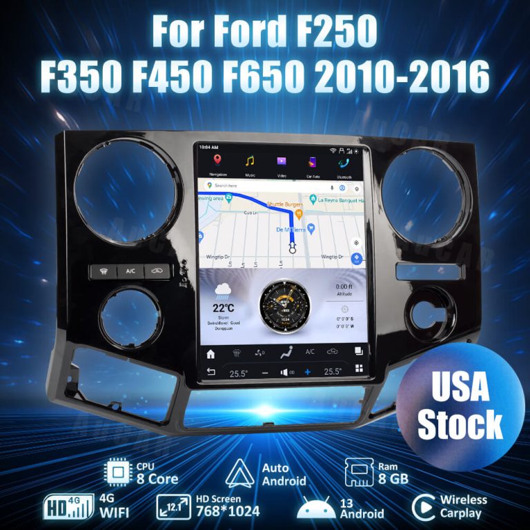 Aucar's Best Tesla Android 13 Aucar Ford F250 F350 F450 F650 2010-2016 ...