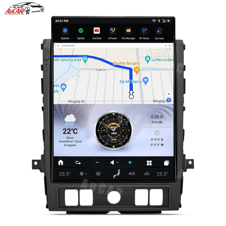 Aucar's Best Tesla Android 13 Aucar For Nissan Titan 2020-2025 | Aucarauto