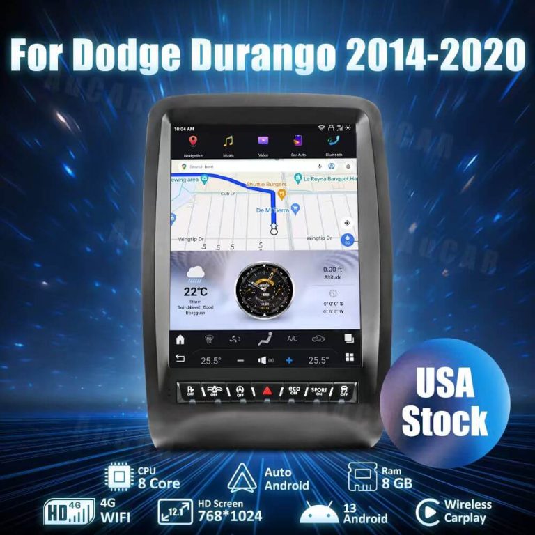 Aucar's Best Tesla Android 13 Aucar Dodge Durango Android Module ...
