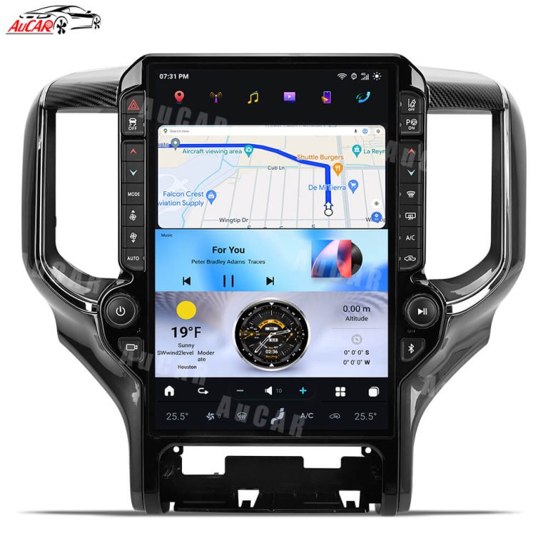 Aucar's Best Tesla Android Aucar Dodge Ram 2019+ Android Module | Aucarauto